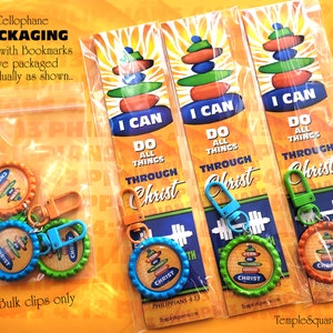 Bottlecap Zipper Pull Clips "i Can Do All Things Through Christ" 2023 ...