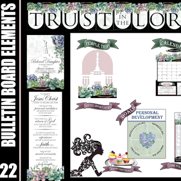 Temple Bulletin Board - Etsy