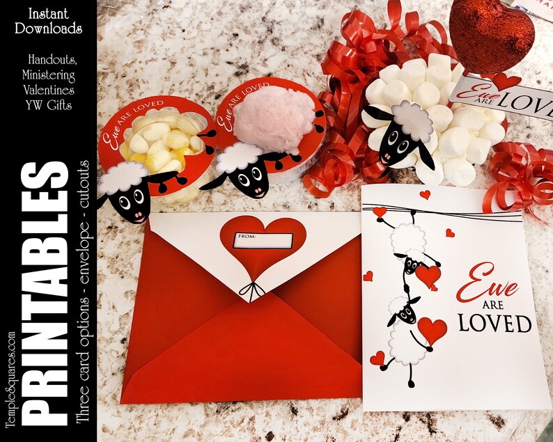 Printable Cards and Envelopes. Sheep Theme Printable Cutouts for ...