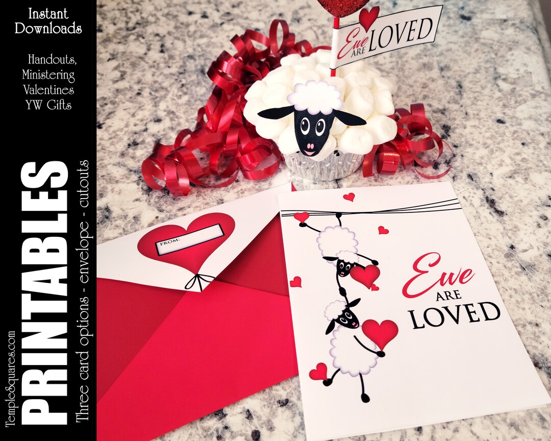Printable Cards and Envelopes. Sheep Theme Printable Cutouts for ...