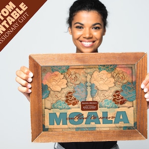 Custom Personalized Sister Missionary Gift. DIY Printable Digital Art ...