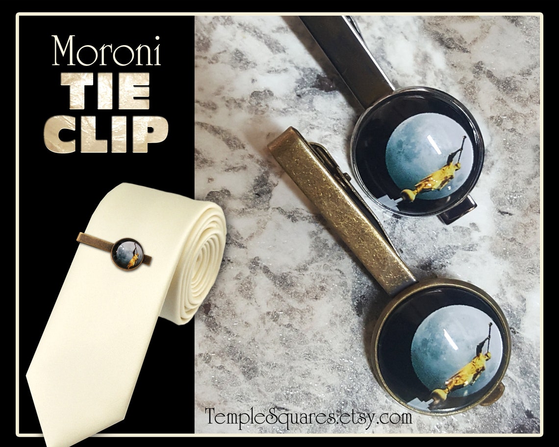 Mormon Moroni LDS Tie Clip - Christmas, Priesthood, 12 Year Birthday ...