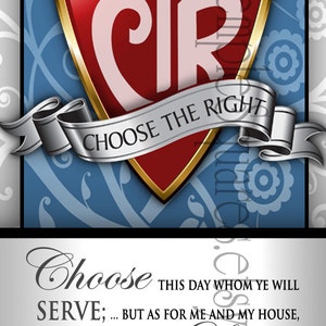 CTR Printable Primary Bookmarks Choose the Right Theme Handouts, Christ ...