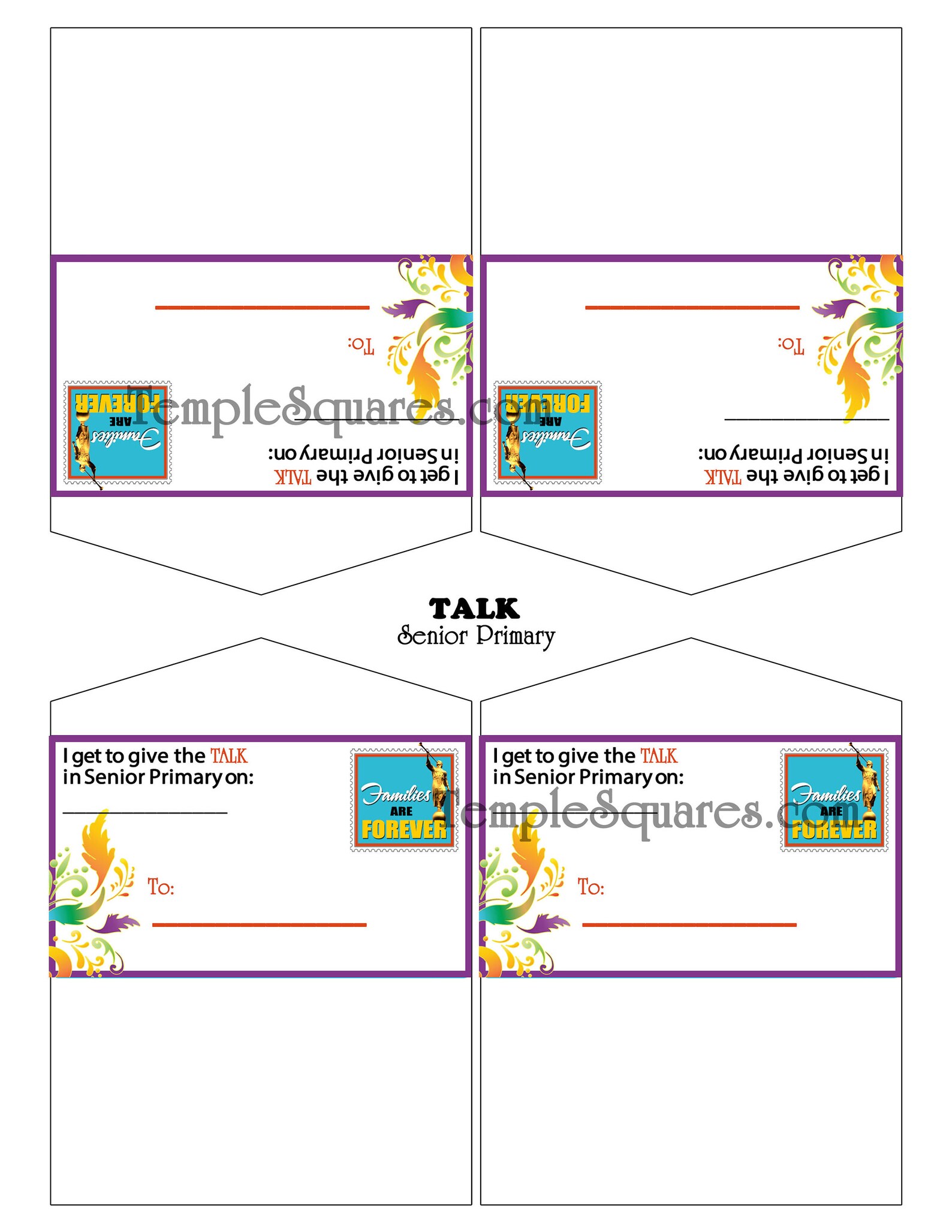 Editable Printable Primary 2019 Talk Reminders Scriptures | Etsy