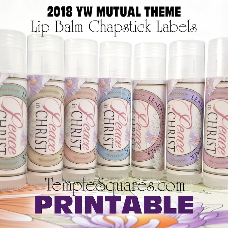 Chapstick Labels - Etsy