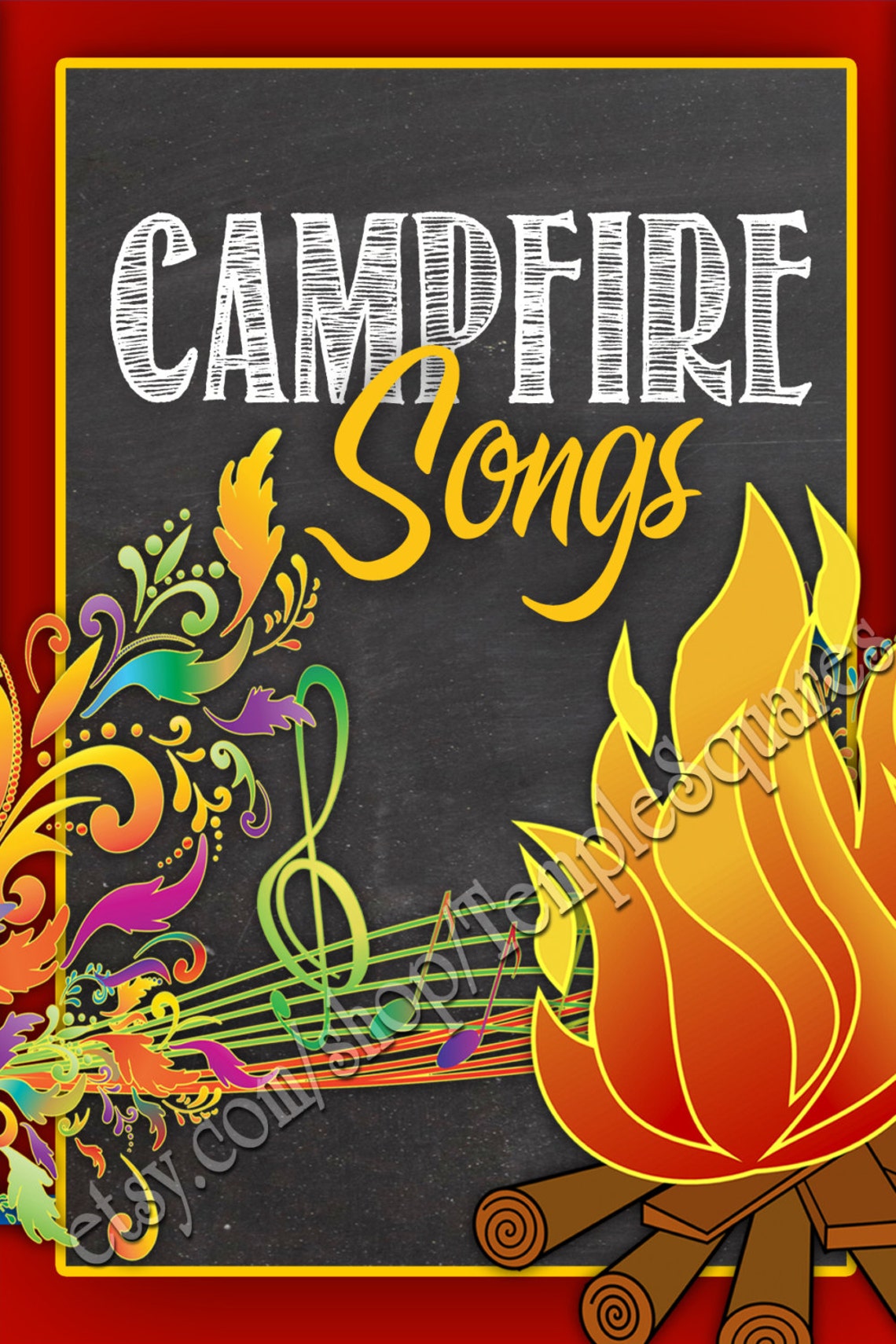 PRINTABLE YW Girls Campfire Songs Book. LDS 2 Sizes. - Etsy Canada