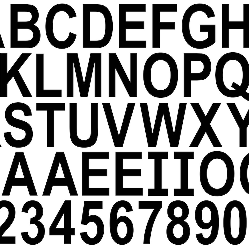 Glass Block Decals - Etsy