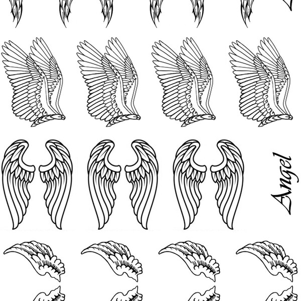 Glass Angel Wings - Etsy