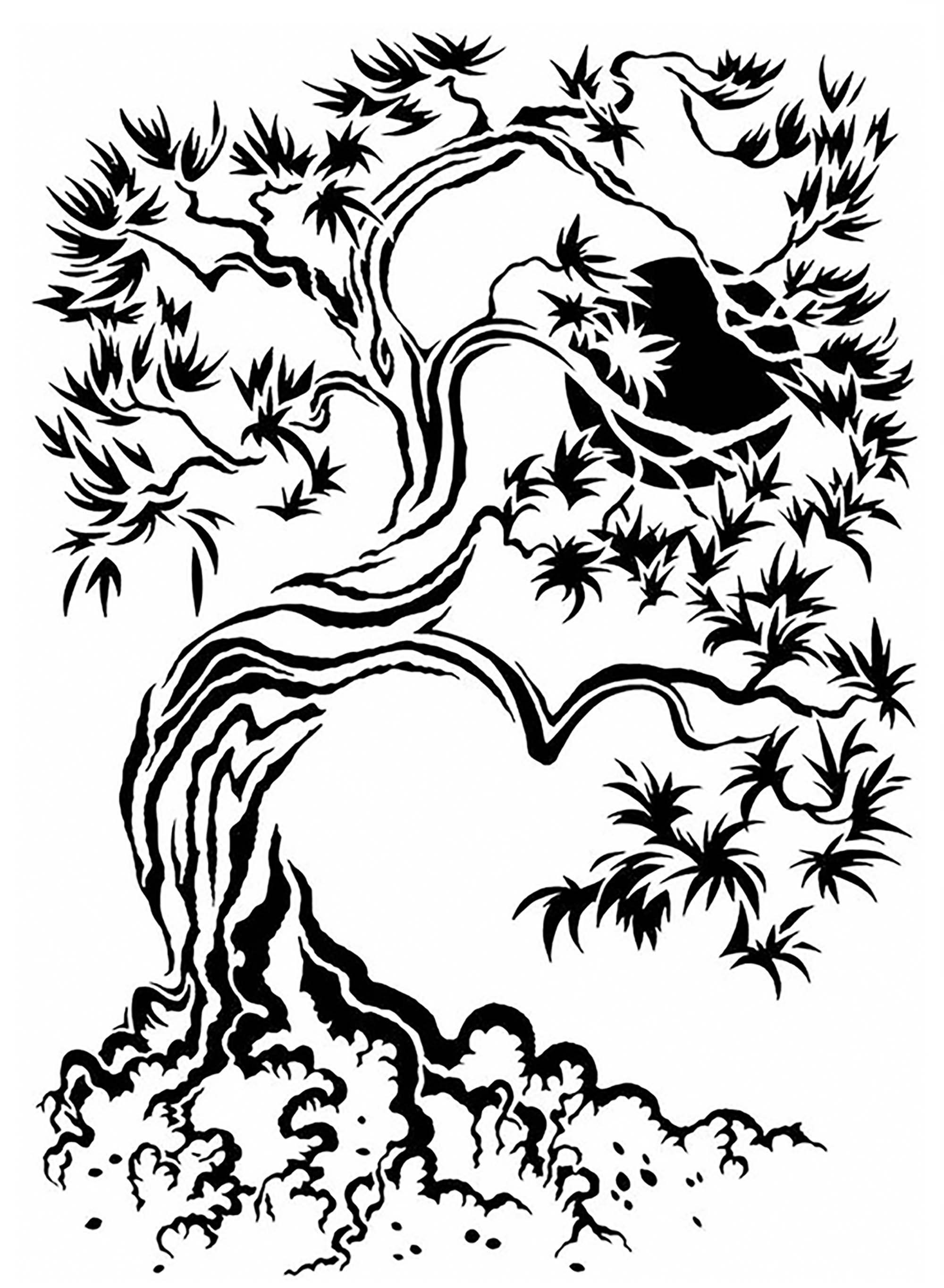 Twisted Tree Drawing