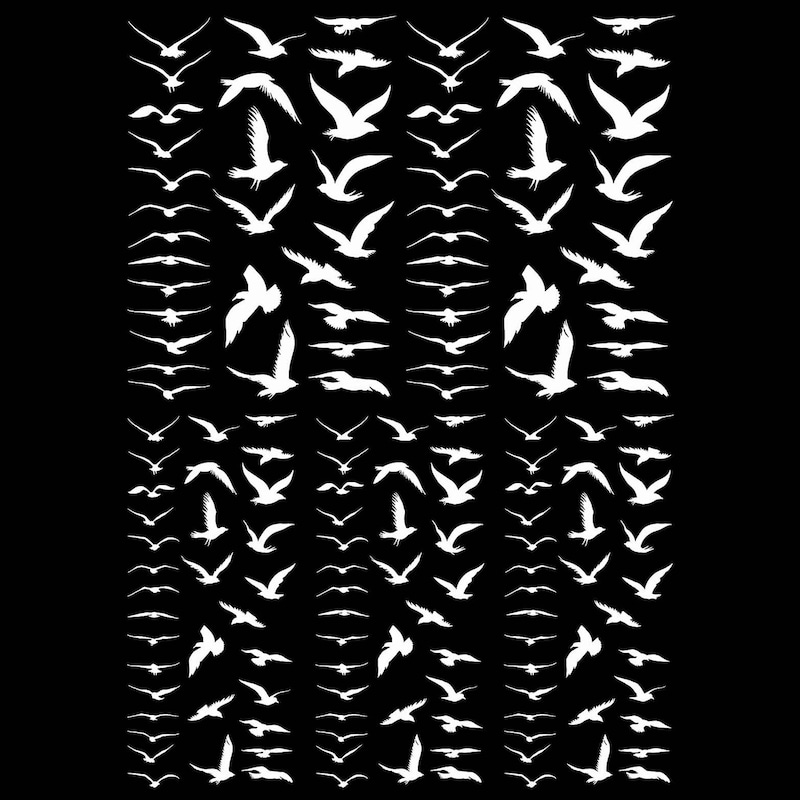 Tiny Bird Wall Stickers - Etsy