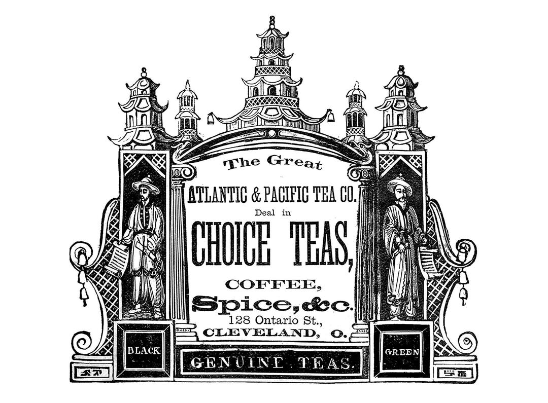 Vintage Tea Labels 2 Pcs 3.5 Inch Black Fused Glass Decals - Etsy