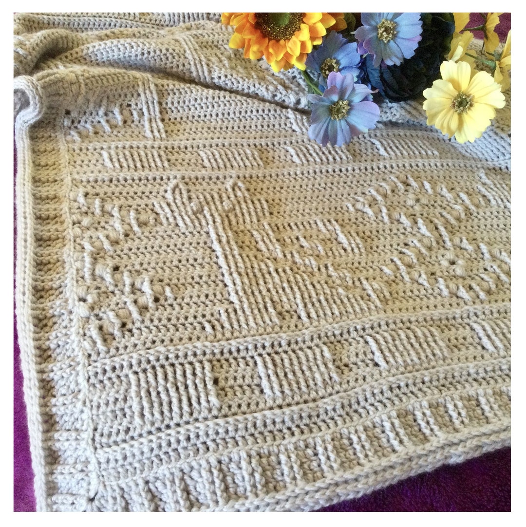 Meow Said the Cat Crochet Blanket Pattern - Etsy