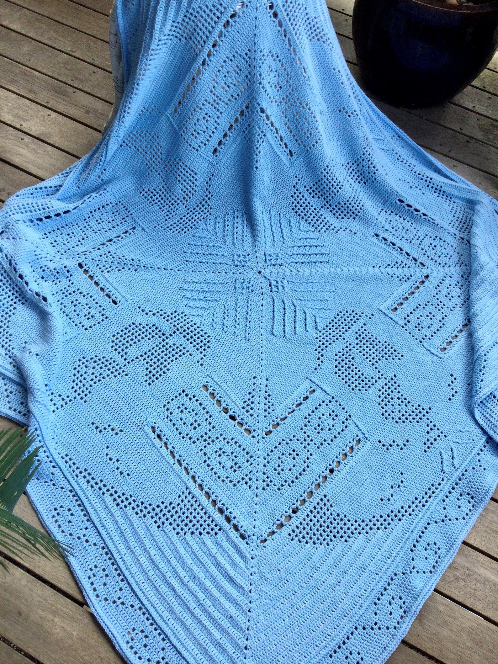Batten Down the Hatches Blanket Crochet Pattern - Etsy Australia