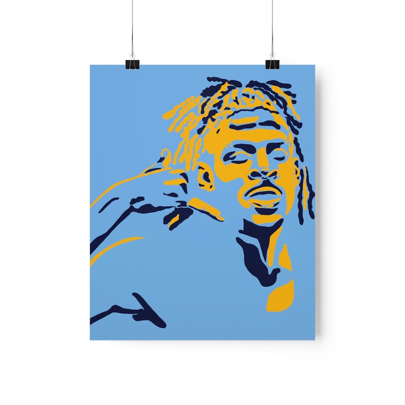 Call 12 Ja Morant Matte Poster - Etsy