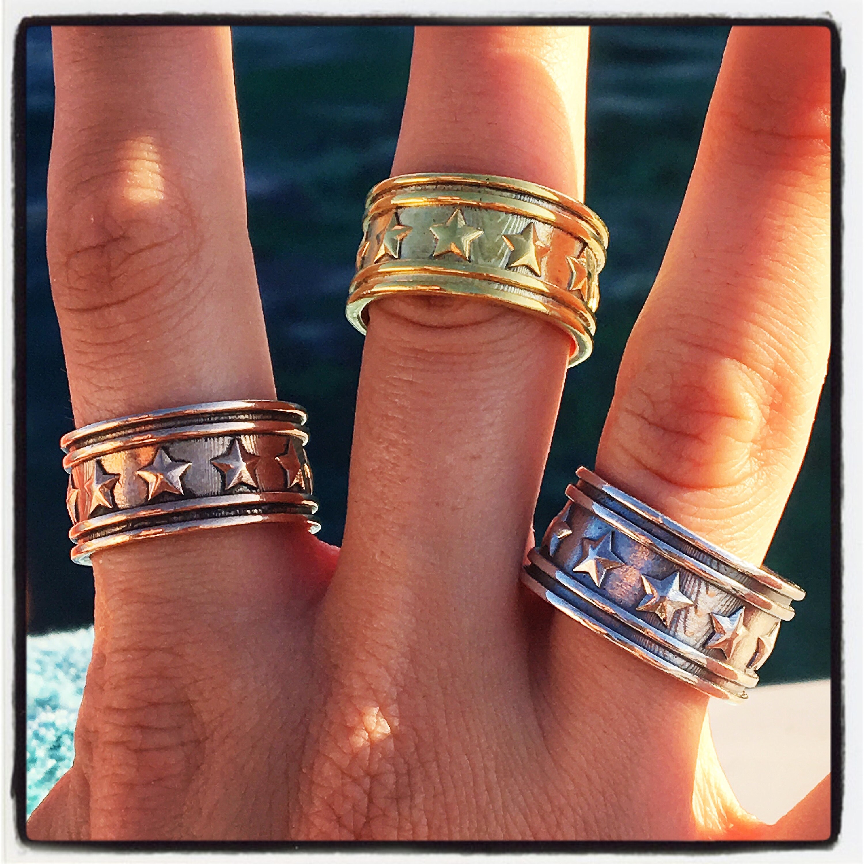 Rock Star Ring Stars Ring Americana Ring American Stars Ring by ...