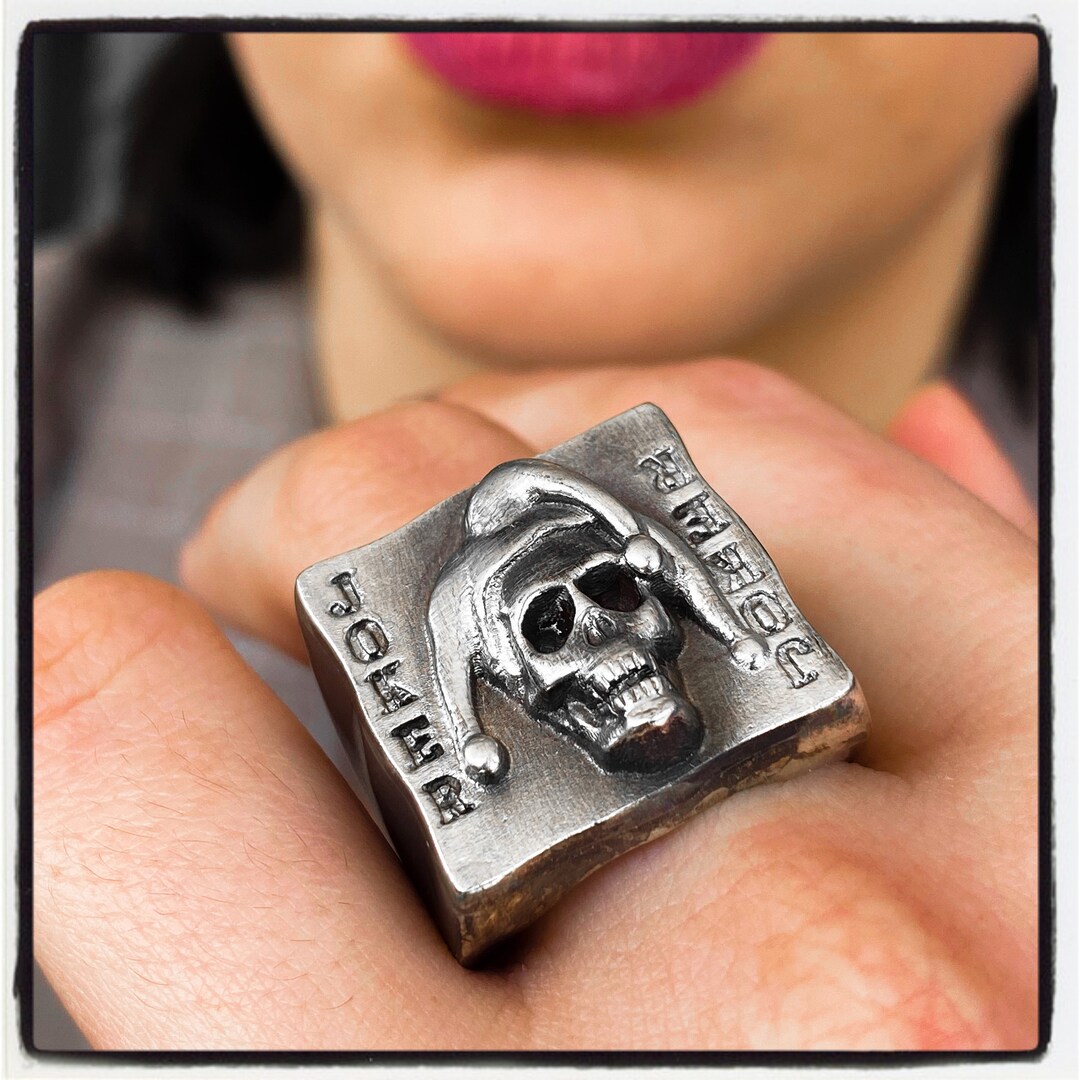 Joker Ring Poker Ring WSOP Ring Personalized Ring Personalized Jewelry ...
