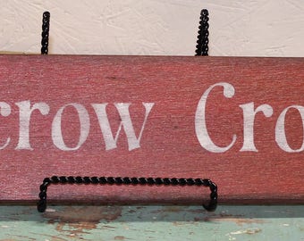 Scarecrow sign | Etsy