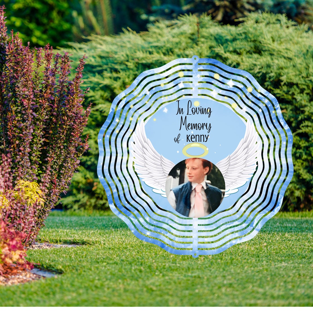 In Memory of Loving Memory of Wind Spinner Personalized in Memory of ...