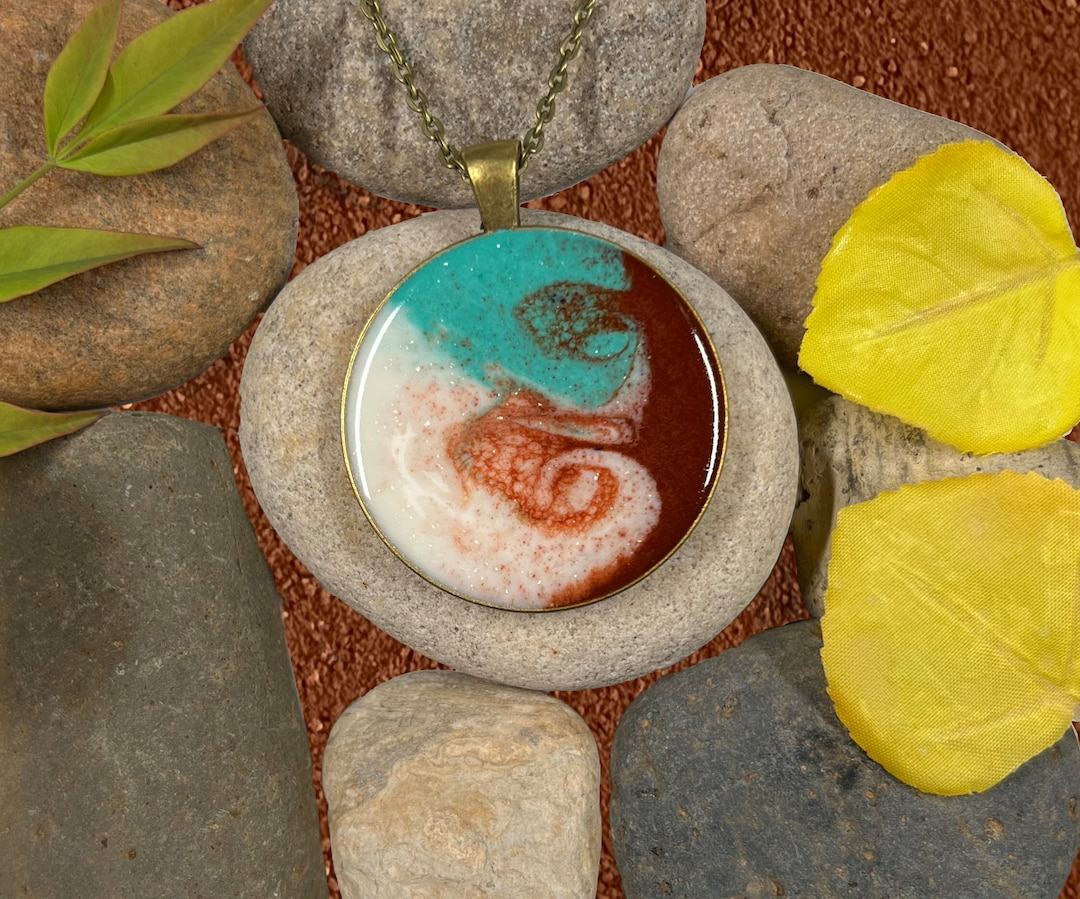 SEDONA EARTH PENDANT Sedona Vortex Stone Energy Stone One of a Kind ...