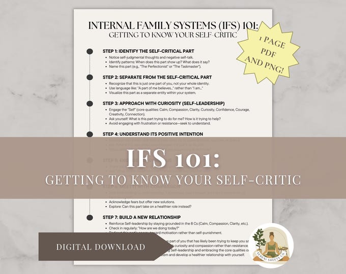 The 8 Cs of IFS - Etsy Canada
