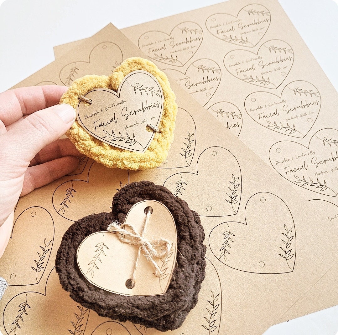 Etiquettes Imprimables Petit Coeur En Forme De Coeur Pdf Téléchargeable