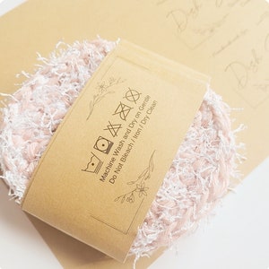 Printable Dish Scrubby Wrap Labels/downloadable Pdf/market Packaging ...