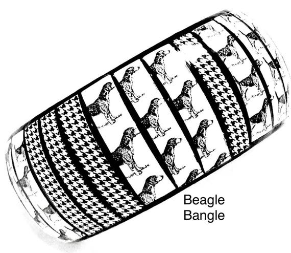 Items similar to Beagle Gift, Beagle Jewelry, Beagle Bracelet for ...