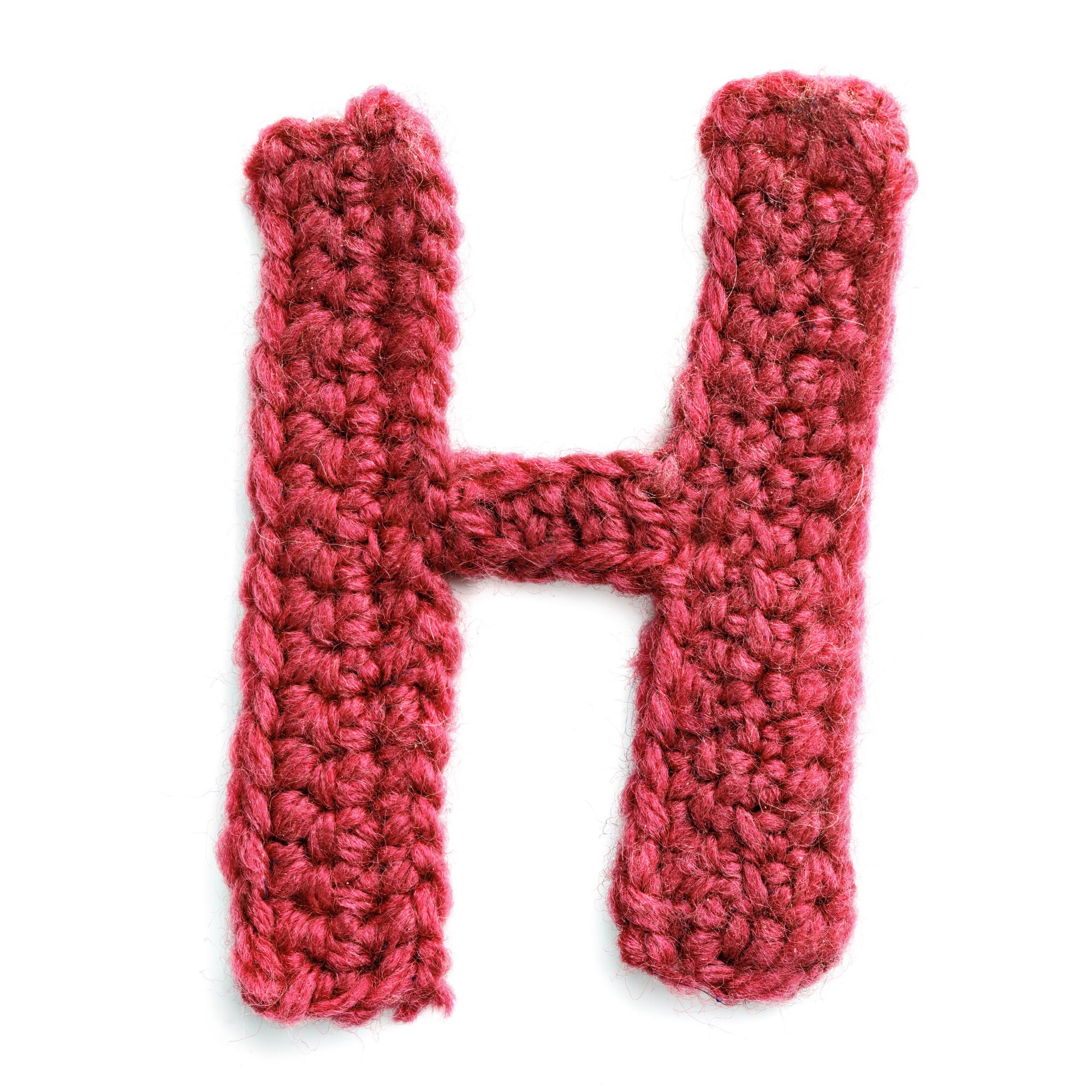 Hand Crocheted Alphabet Letter Applique 6 Inch - Etsy