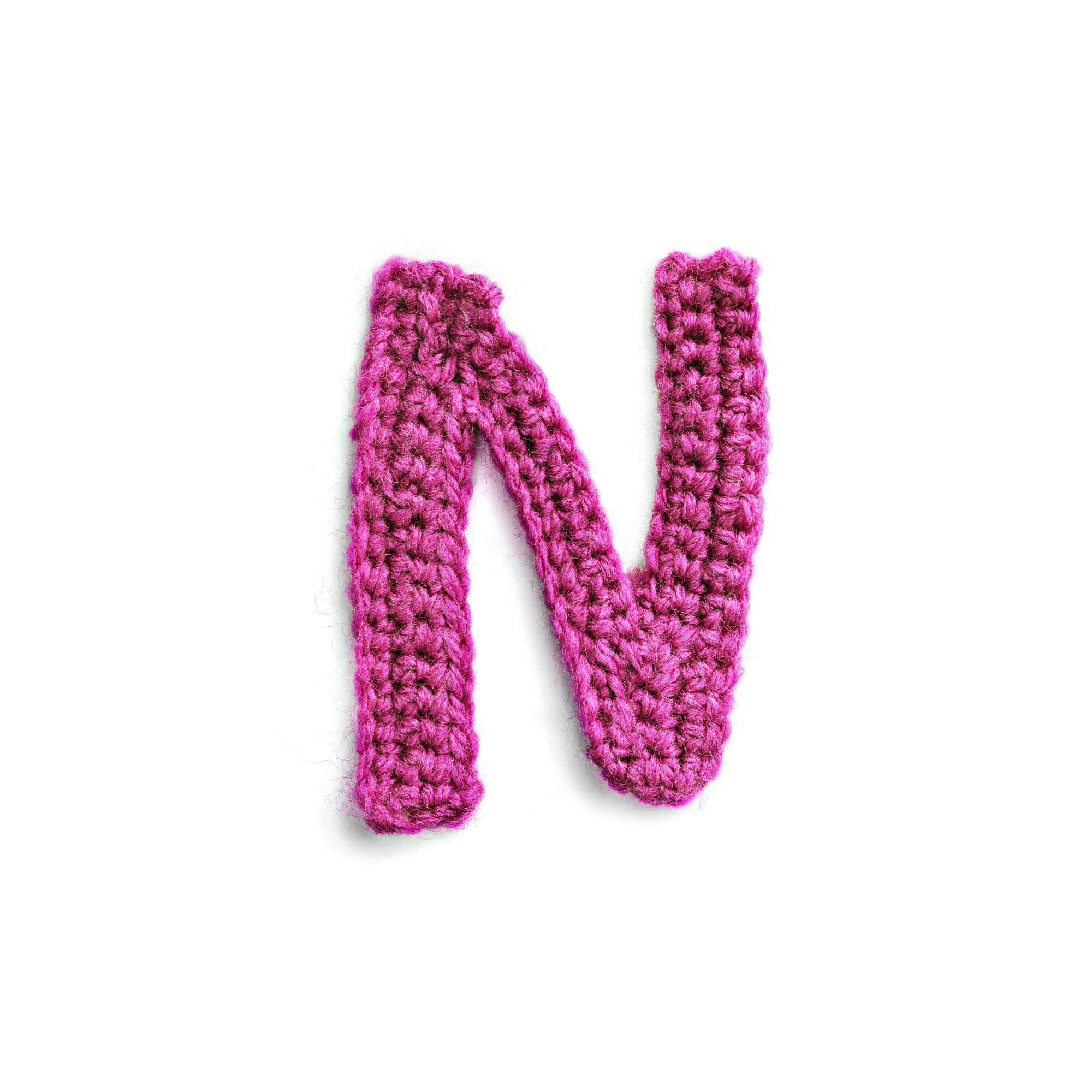 Hand Crocheted Alphabet Letter Applique 6 Inch - Etsy