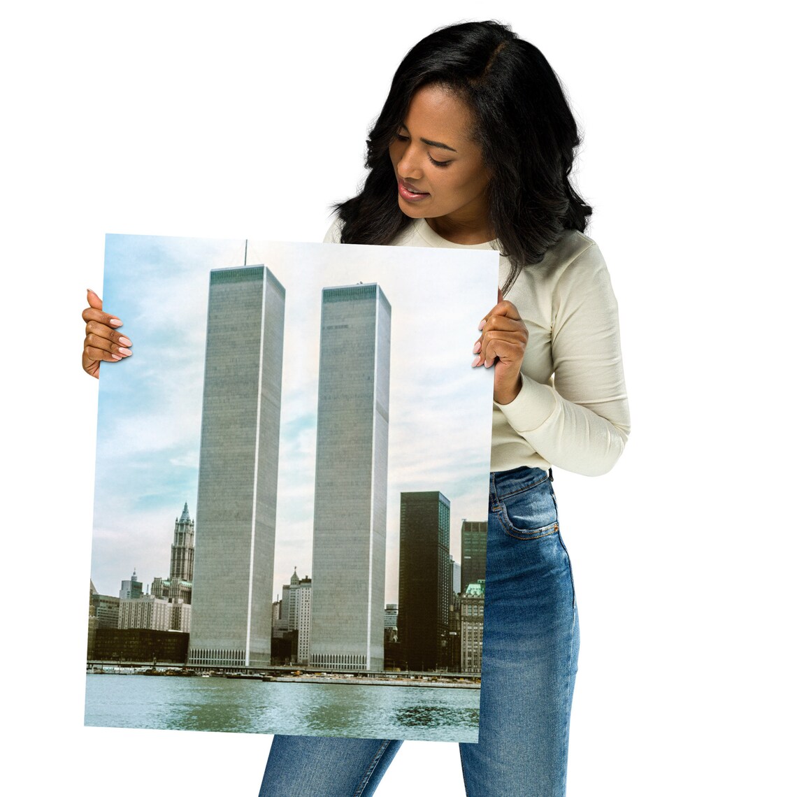 Poster of World Trade Center Twin Towers - Etsy