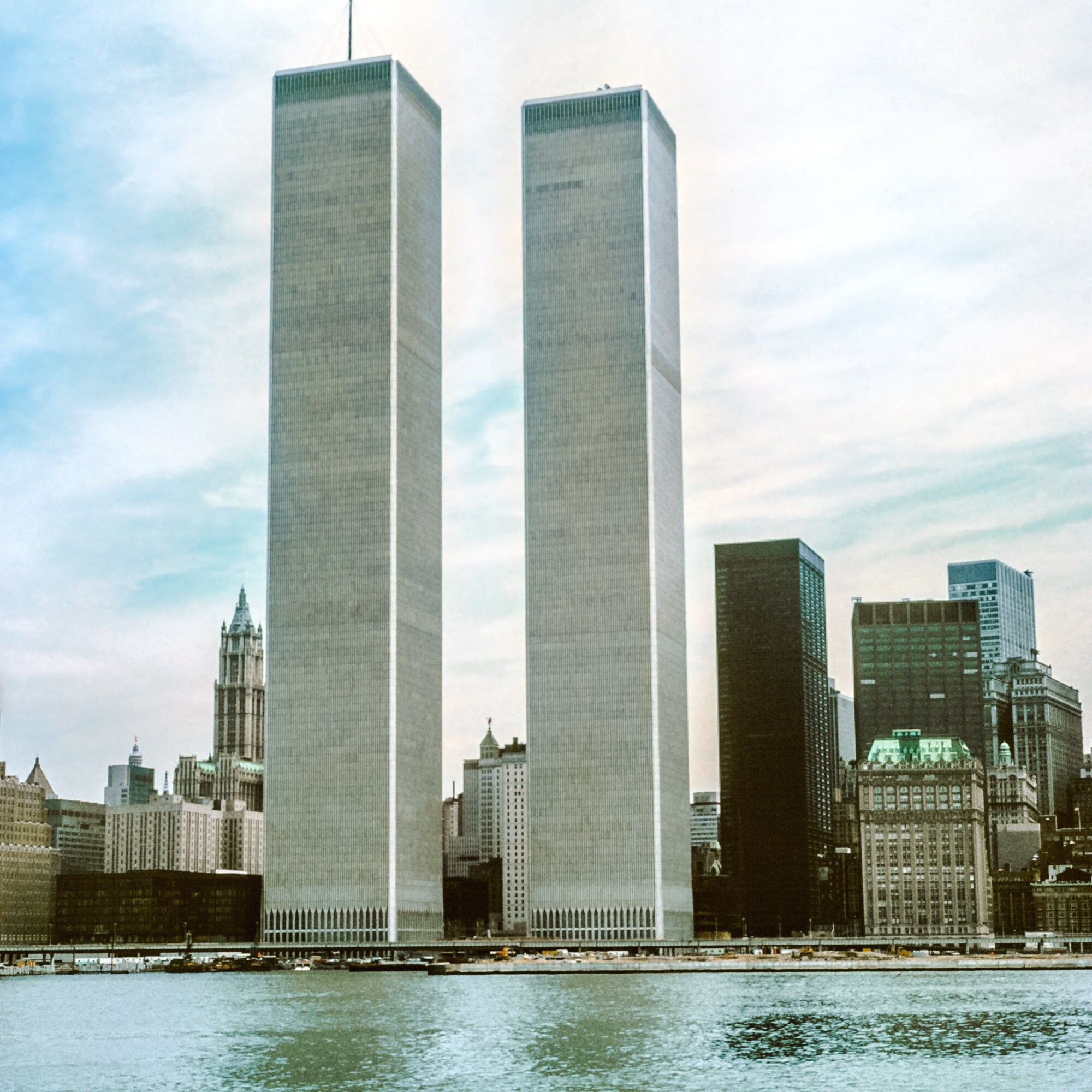 Poster of World Trade Center Twin Towers - Etsy