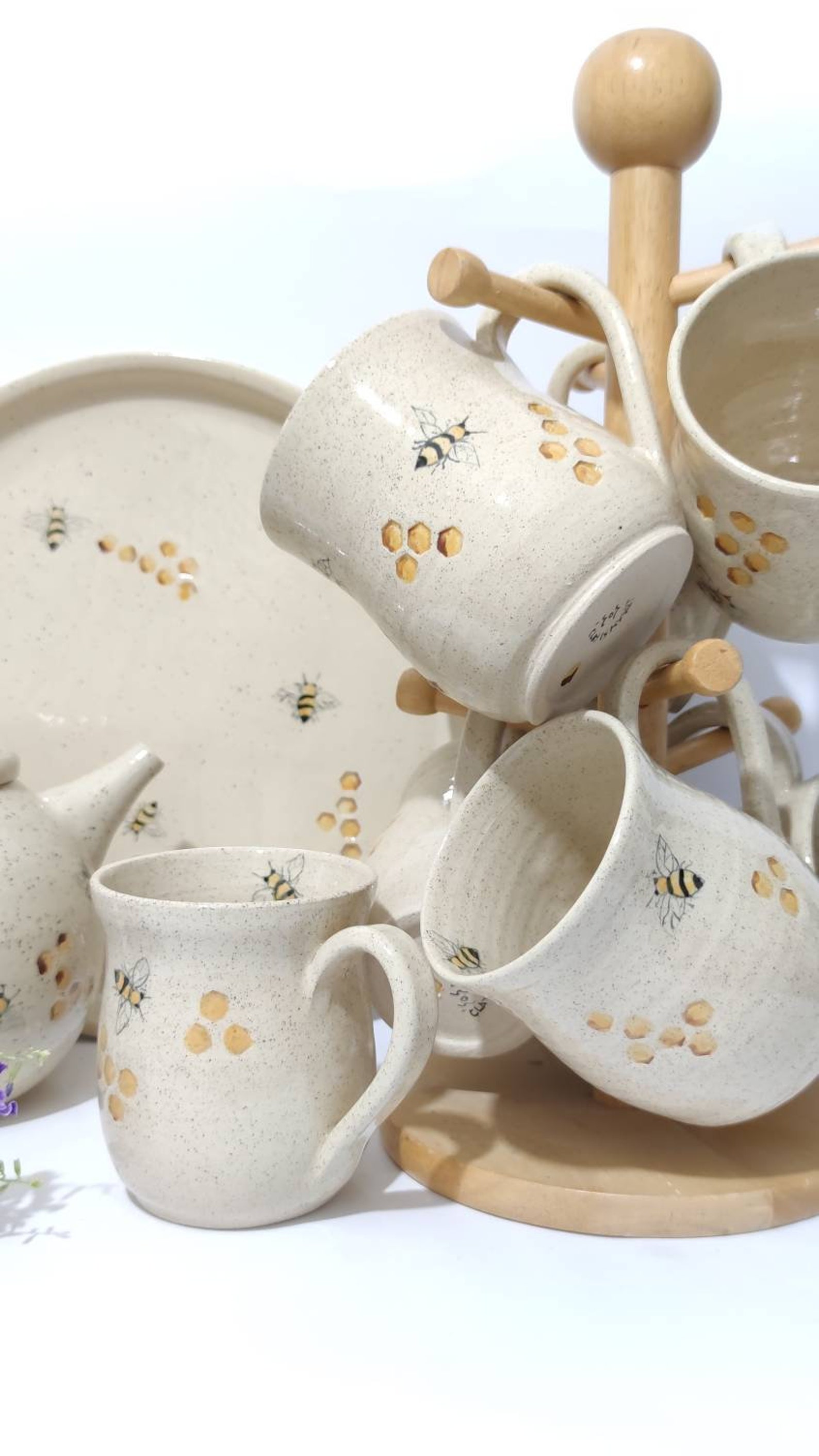 Bee Cup Coffee Mug Coffee Cup Tea Mug Bee Lovers hand - Etsy