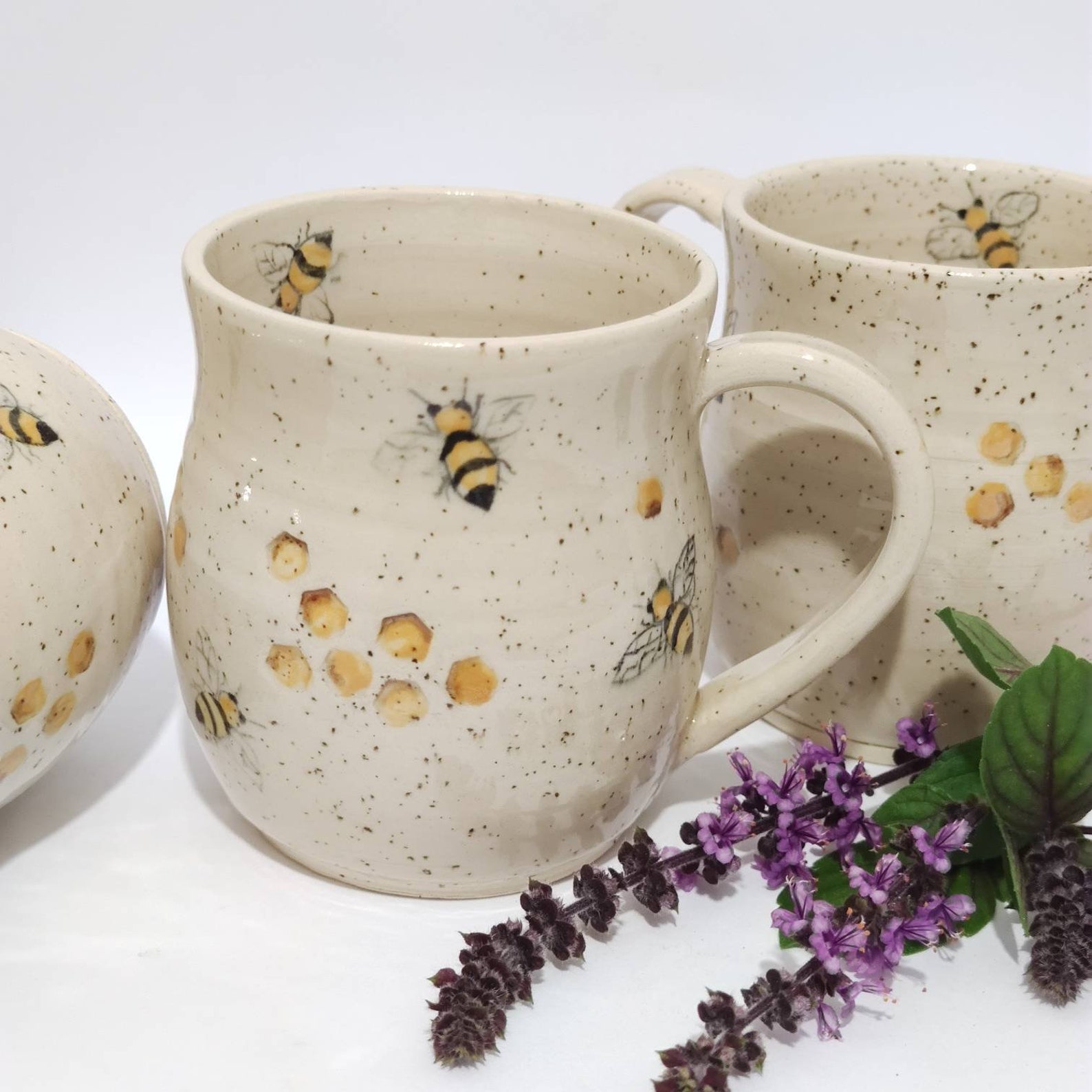 Bee Cup Coffee Mug Coffee Cup Tea Mug Bee Lovers hand - Etsy