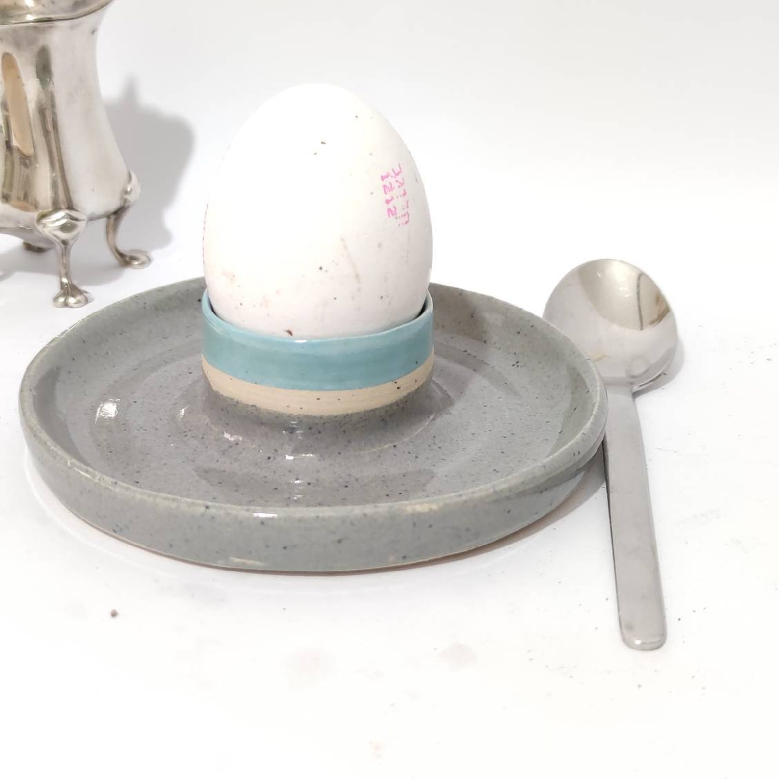 Egg Cup Pottery Egg Cup Boiled Egg Holder Handmade Ceramic | Etsy