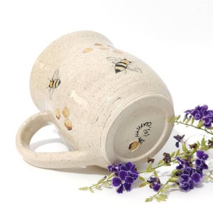Bee Cup, Coffee Mug, Coffee Cup, Tea Mug, Bee Lovers ,hand Painted ...