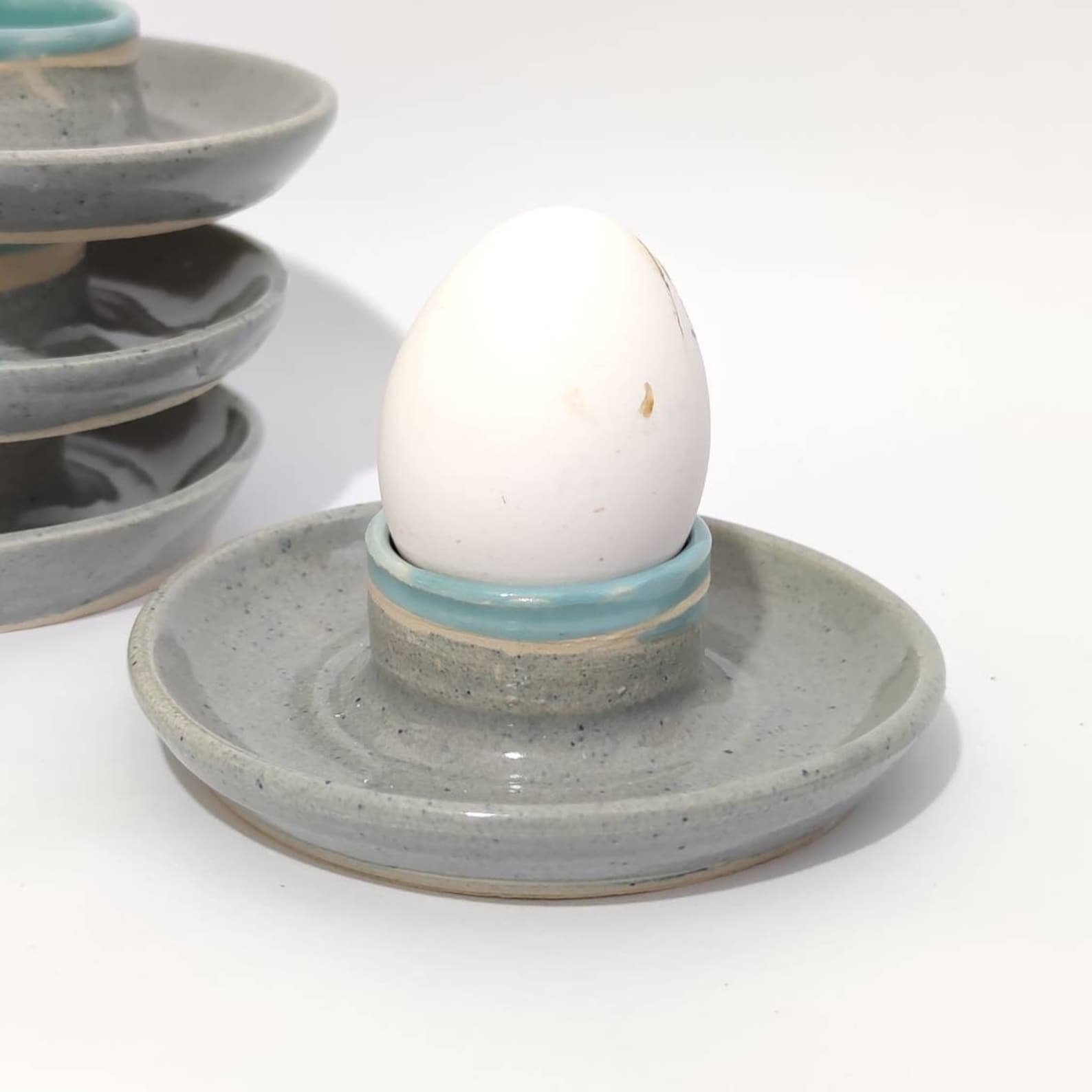 Egg Cup Pottery Egg Cup Boiled Egg Holder Handmade Ceramic | Etsy