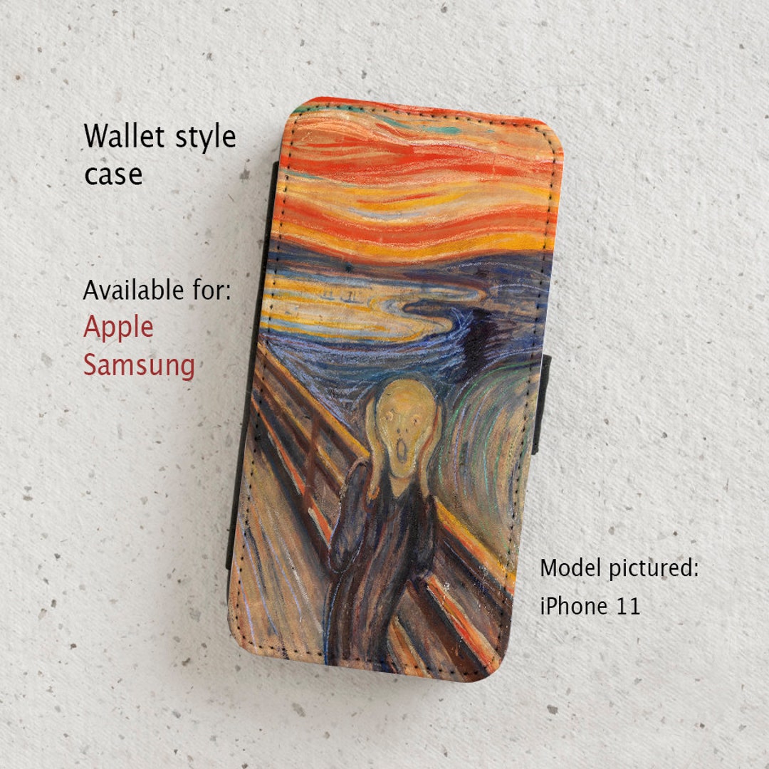 IPhone Case (all Current Models) - Edvard Munch - the Scream - Wallet ...