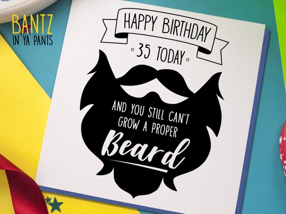 Cant Grow A Beard Funny