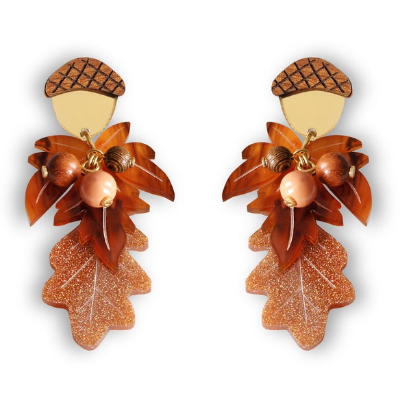 Autumn Earrings - Etsy