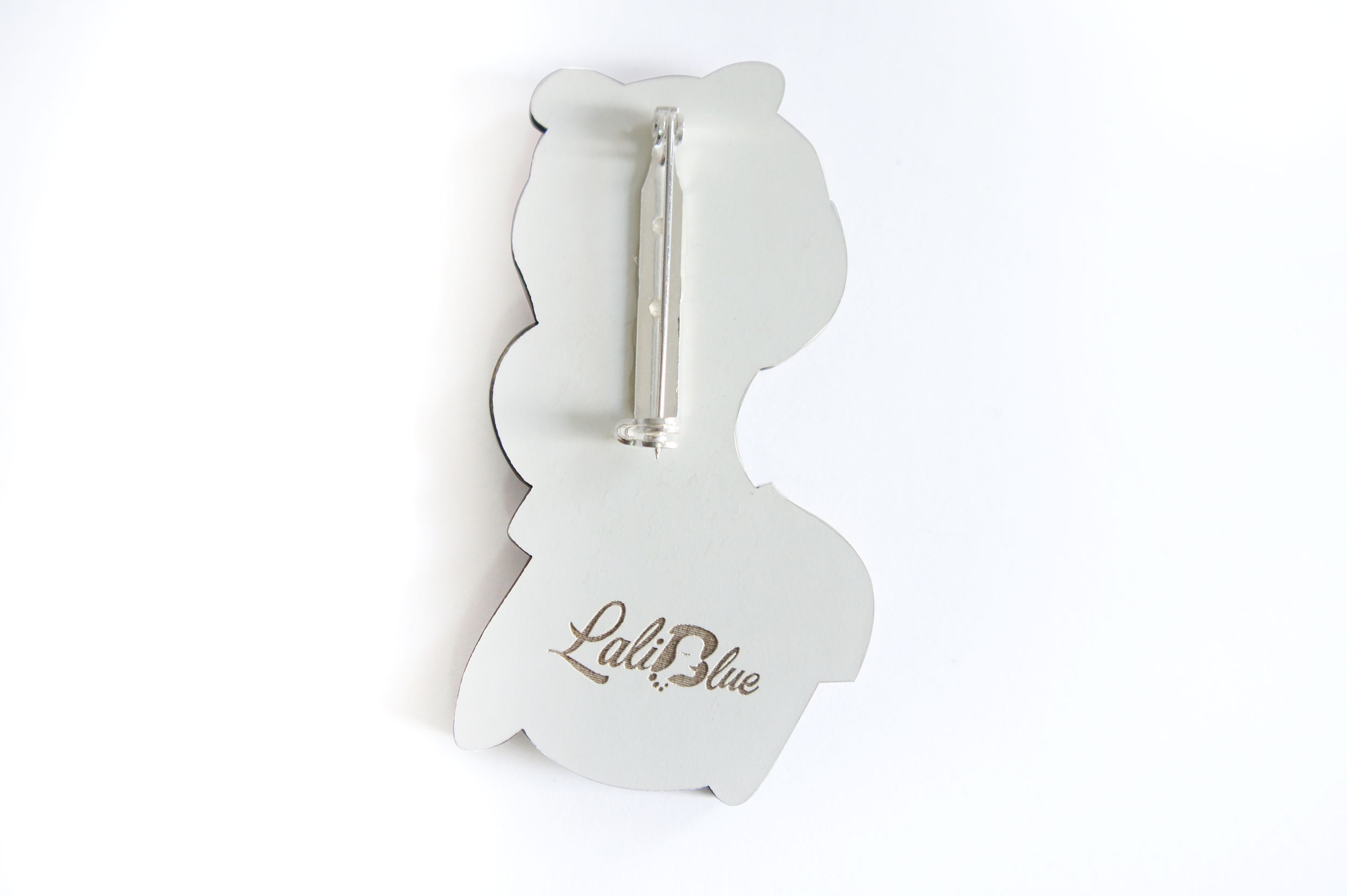 Vain Lady Brooch | Etsy