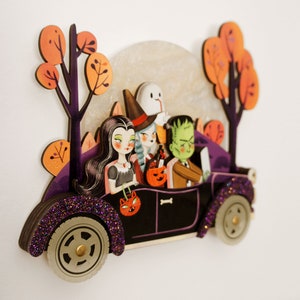 Frankenstein's Car Wall Decor - Etsy