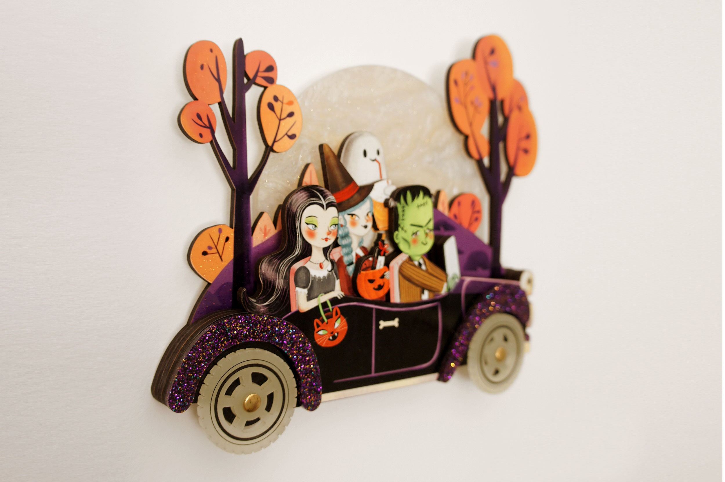 Frankenstein's Car Wall Decor - Etsy