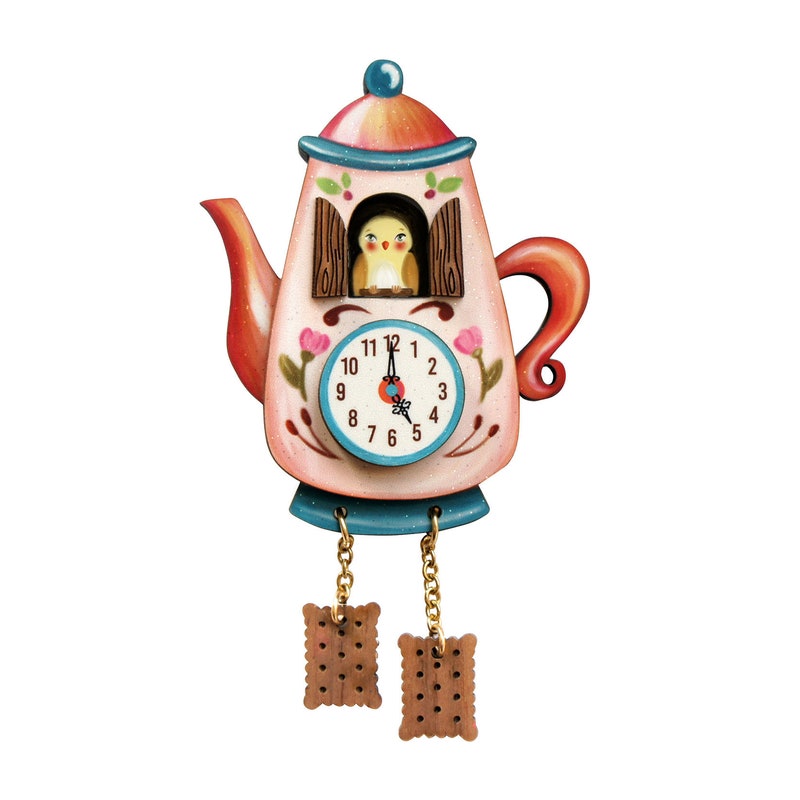 Teapot Clock - Etsy