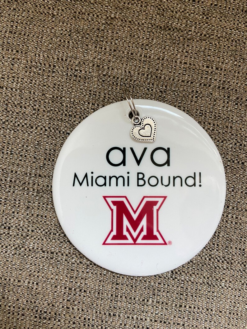 MIAMI of OHIO, Miami University, Porcelain Ornament, Licensed, Boxed ...