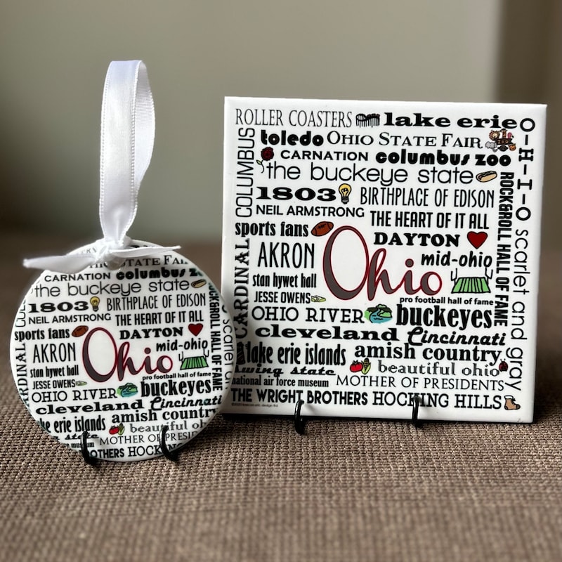 Ohio Ornament - Etsy