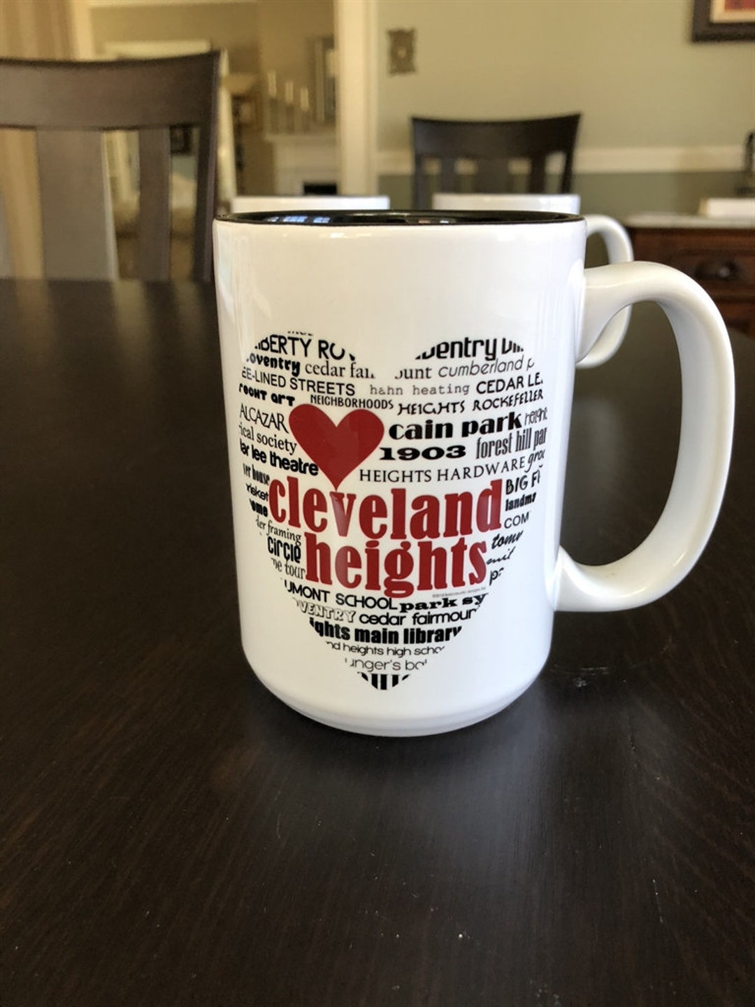 CLEVELAND HTS Ohio Mug, Can Be Personalized, Order 2 Mugs and Get Free ...