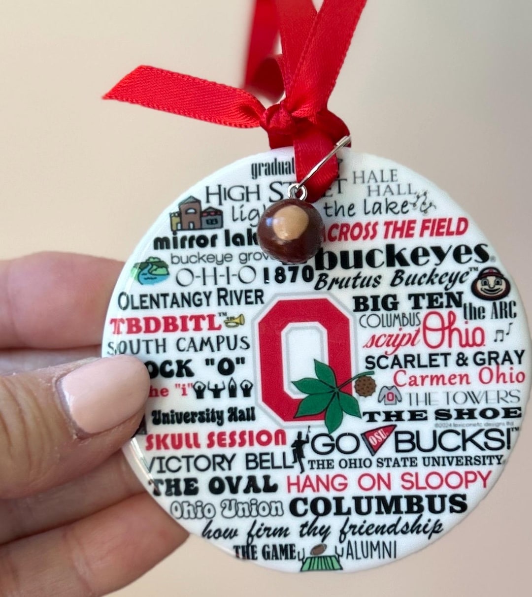 Ohio State, TBDBITL Version!/unique Buckeye Gift/2 Sides/licensed/ Can ...