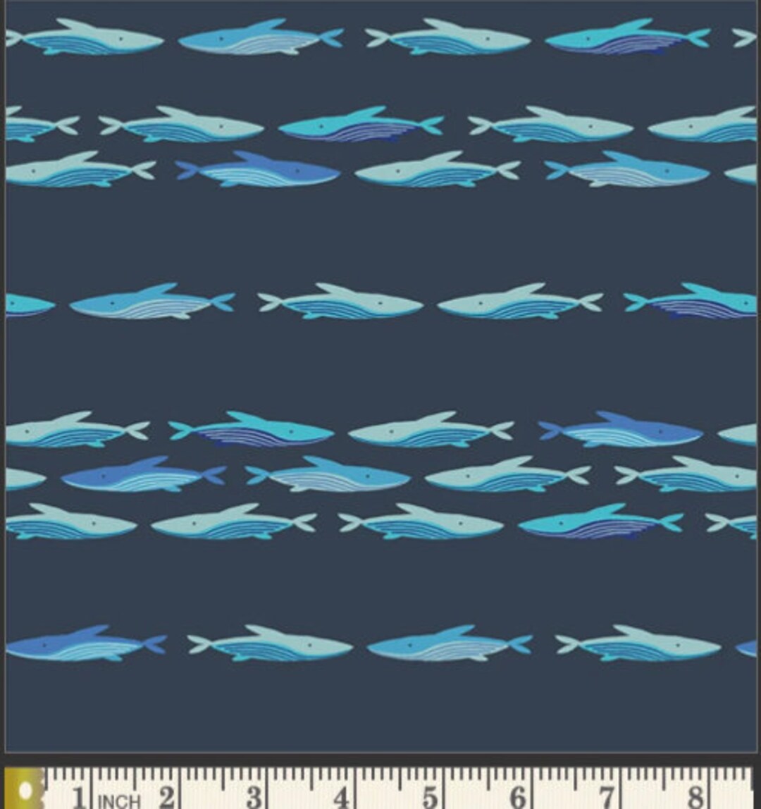 Oceania Nightlight Fabric, Sirena Collection, by Bonnie Christine for ...