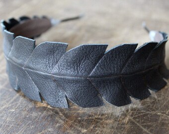 Adorable Aztec Black Gold Teal Feather Headband Feather Headdress for ...