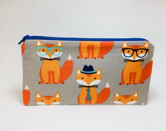 Fox pencil case | Etsy
